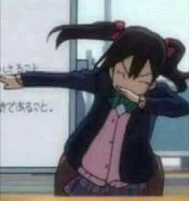 anyone have image collection of anime girl dabbing? : r/anime