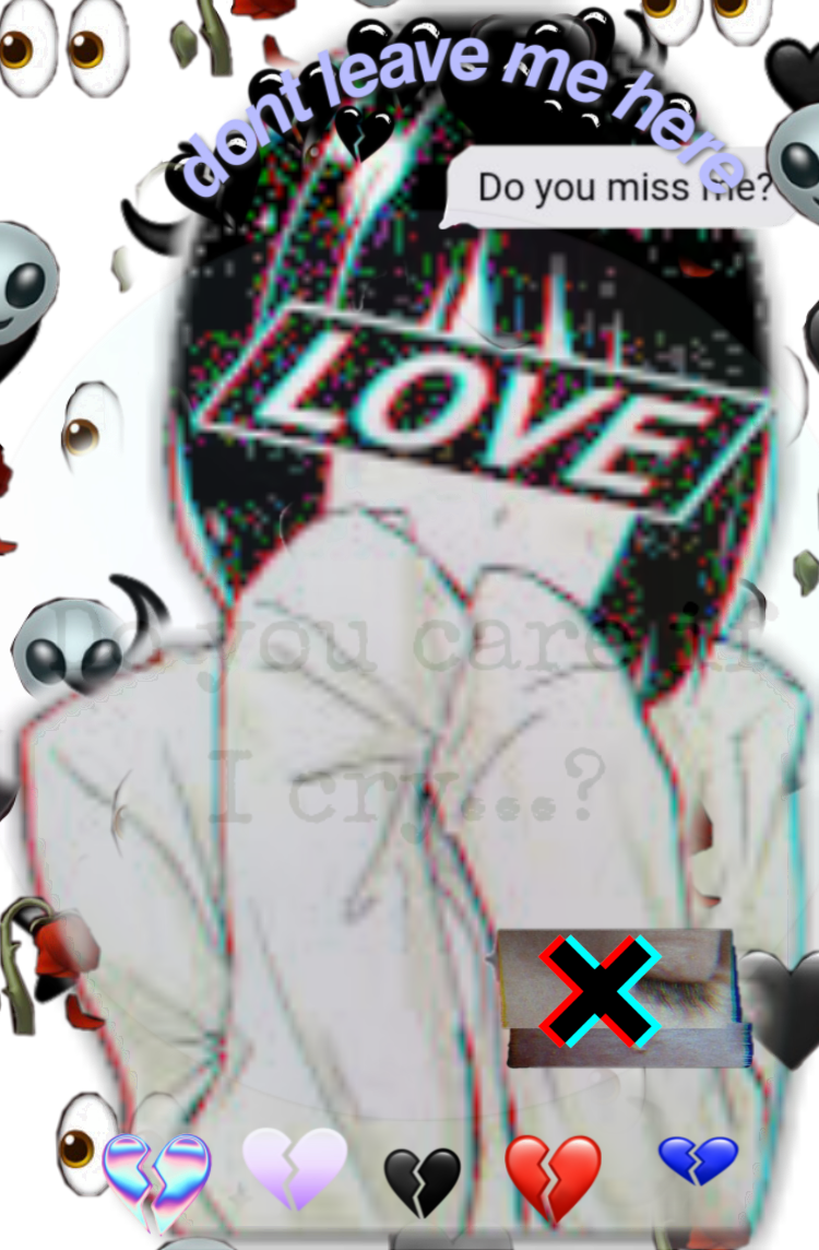Cry Sad Gif Broken Freetoedit cry sad Sticker By cakeat
