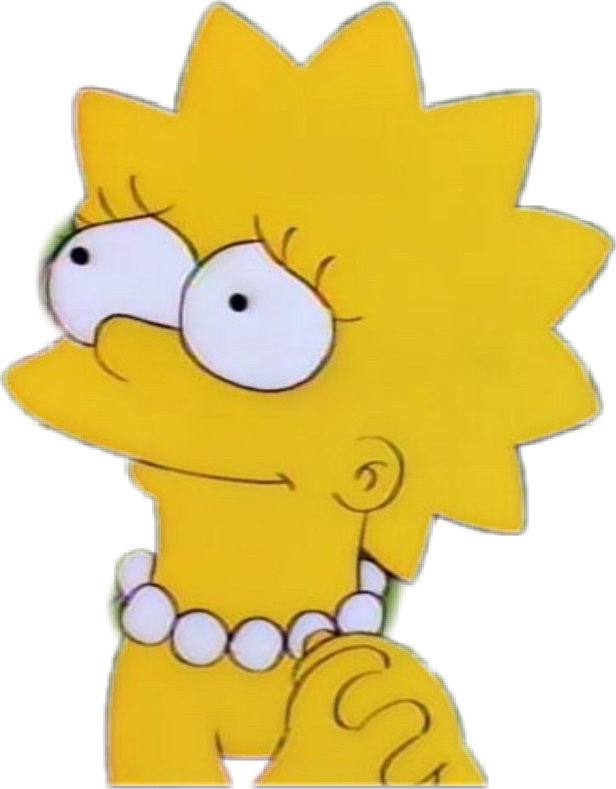 Simpsons Lisa Yellow Loser Freetoedit Lisa Simpson Pn - vrogue.co