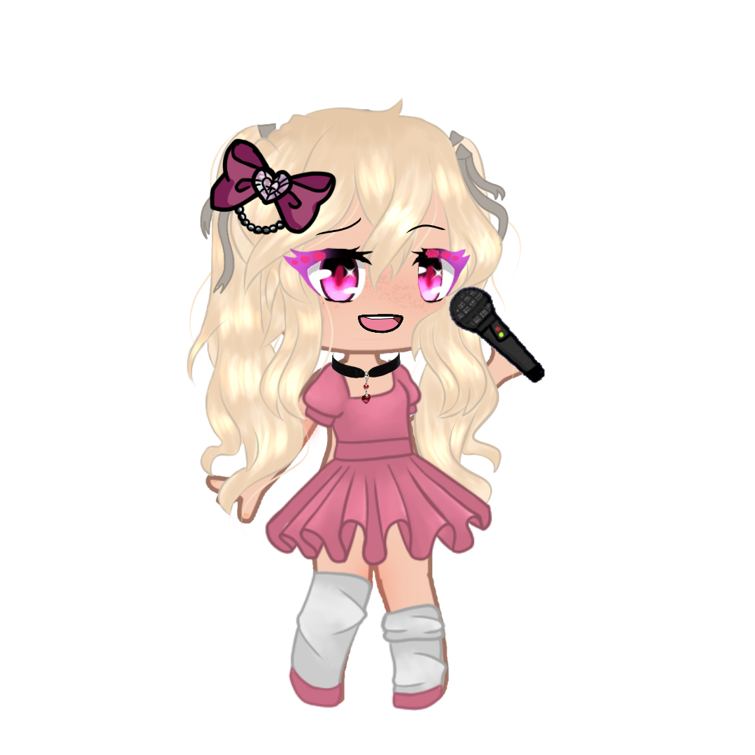Gacha Gachaoc Gachagirl Dazzling Sticker By Kholeenmaderazo